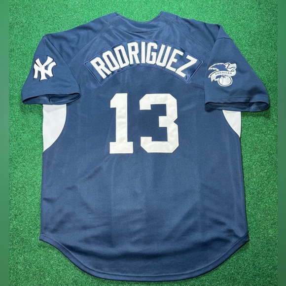 Nike MLB | Shirts | Vintage Alex Rodriguez Yankees Nike Mlb Team ...